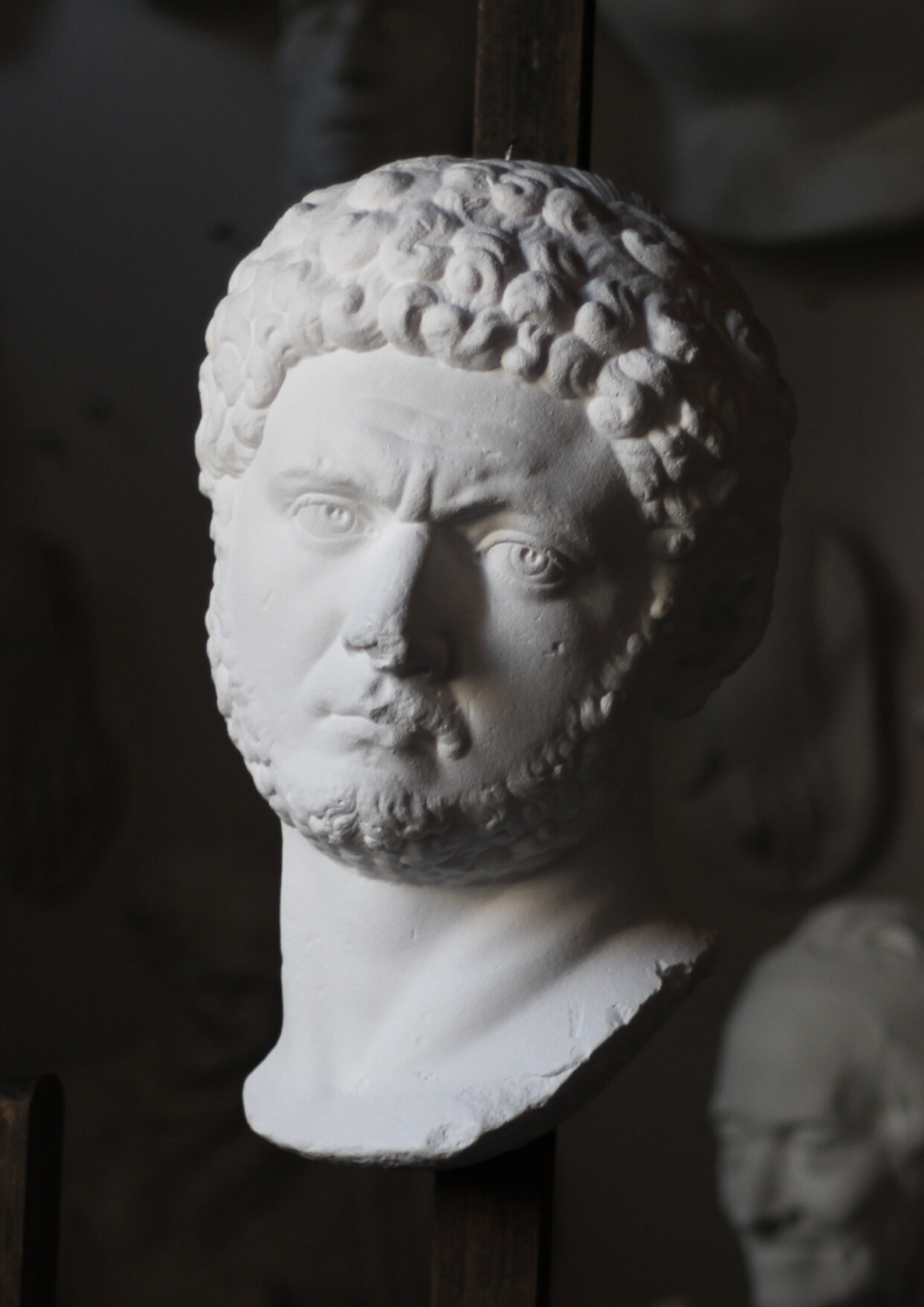 Roman Emperor Hadrian Plaster Wall Sculpture – Nicholas H Wood
